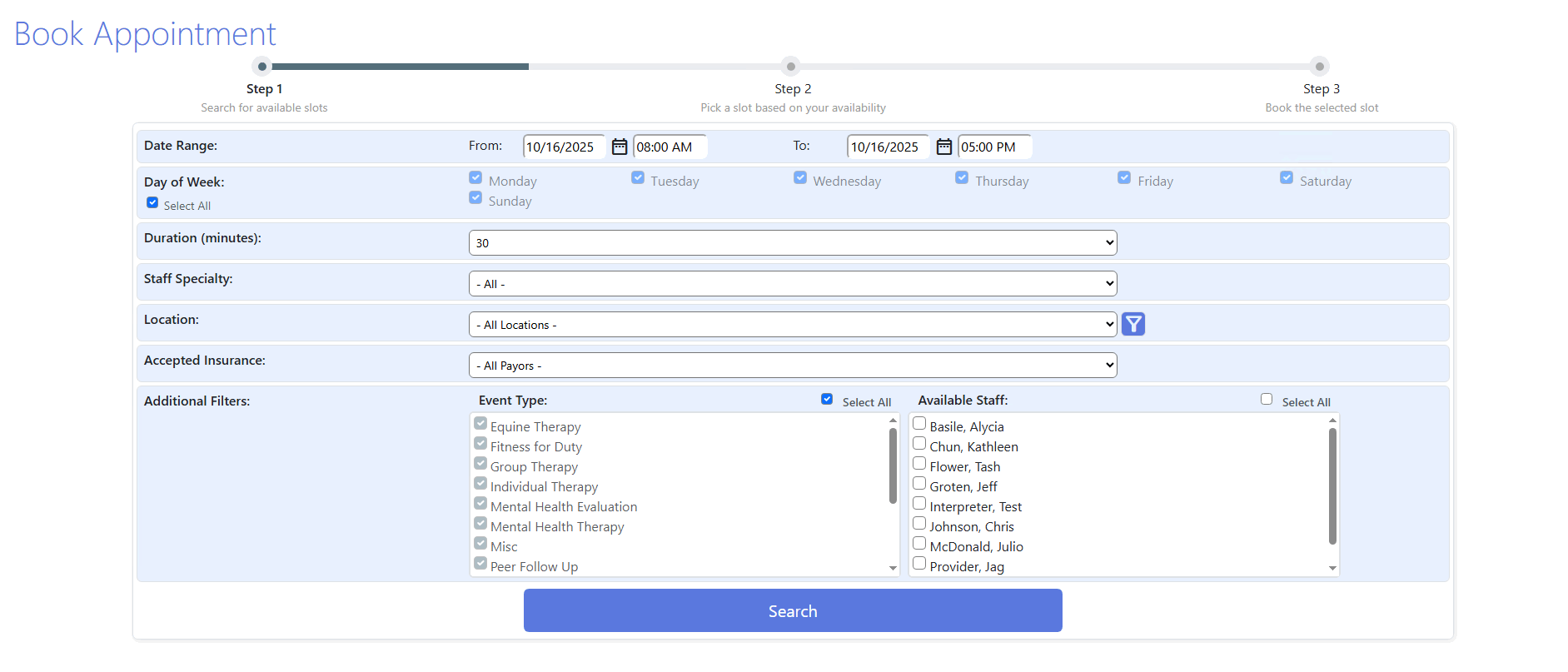 Patient Appointment Scheduling Software | ClinicTracker